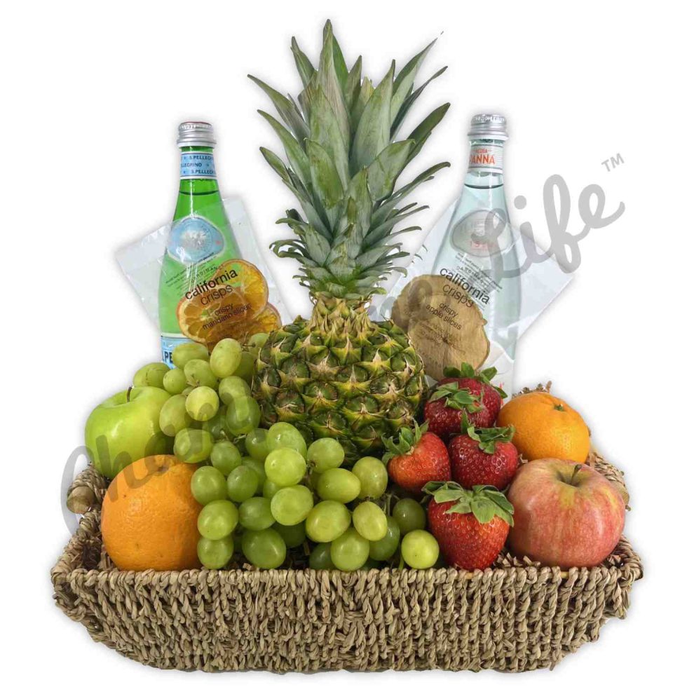 Fruit and Cheese Basket | Champagne Life Gifts