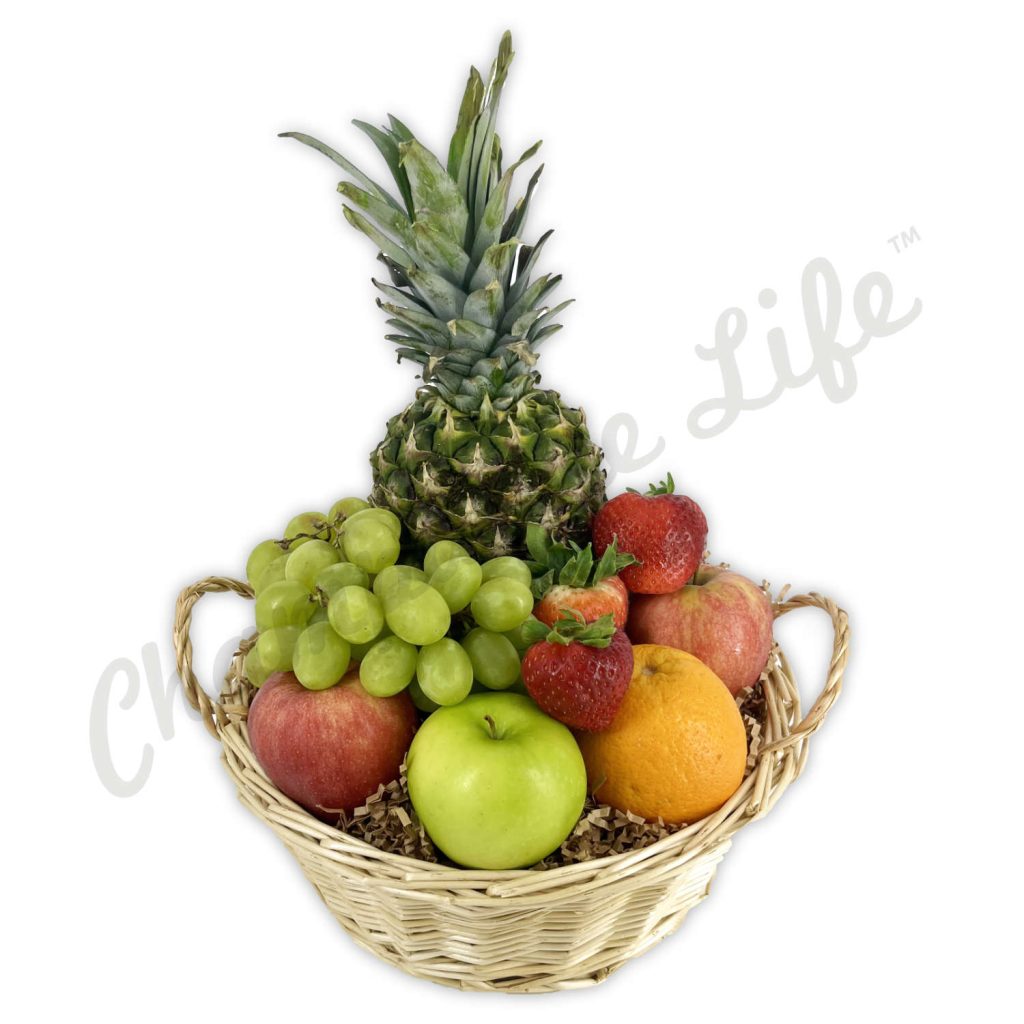 Fruit and Cheese Basket | Champagne Life Gifts