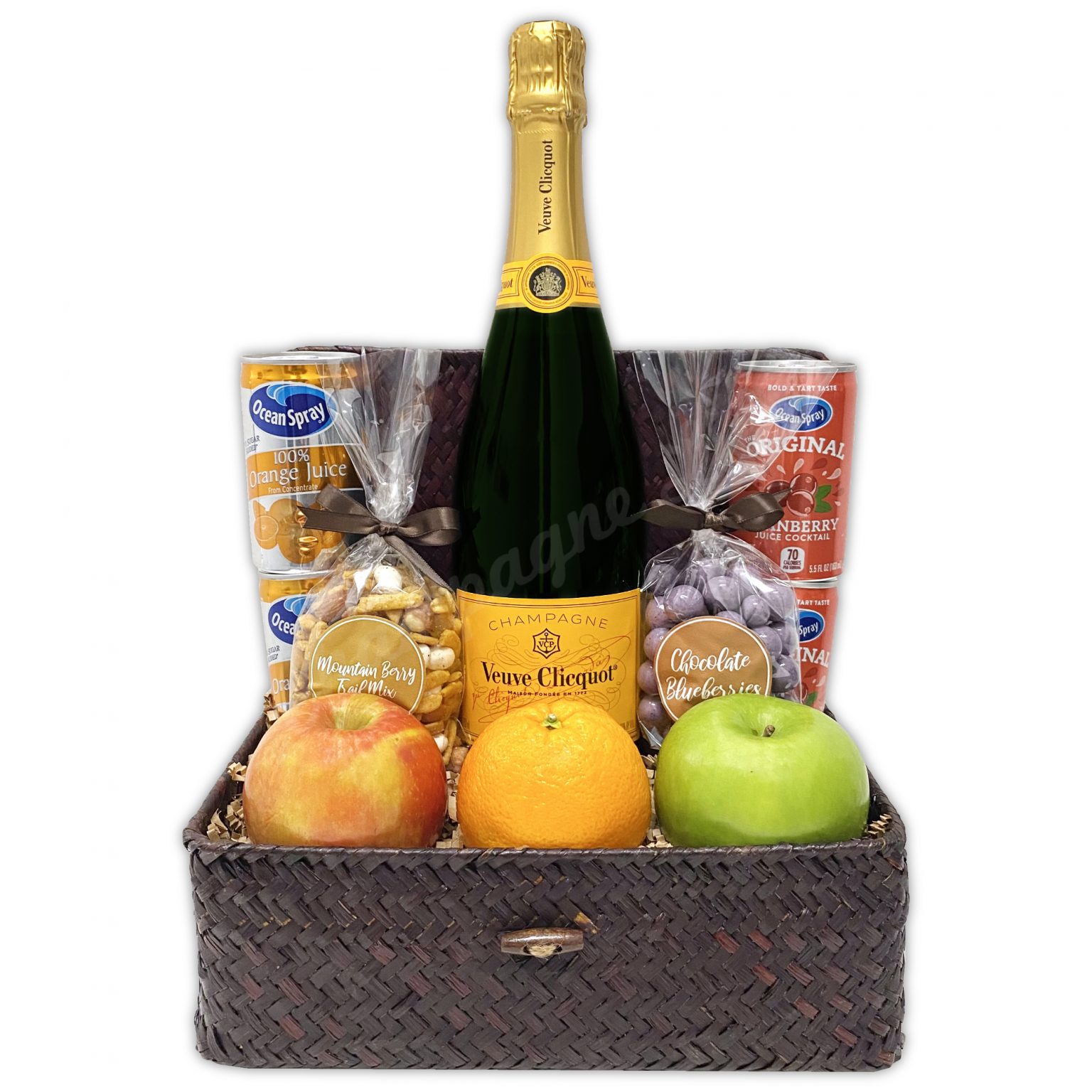 Gold Champagne Toast Gift Basket - Champagne Life Gift Baskets