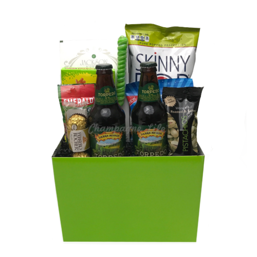 Rosé Champagne Easter Basket