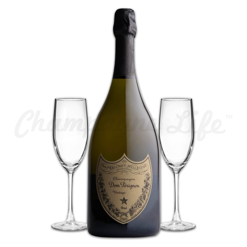 Dom Perignon Brut Toast Set - Champagne Life Gift Baskets