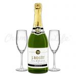 J. Roget Brut Toast Set - Champagne Life Gift Baskets