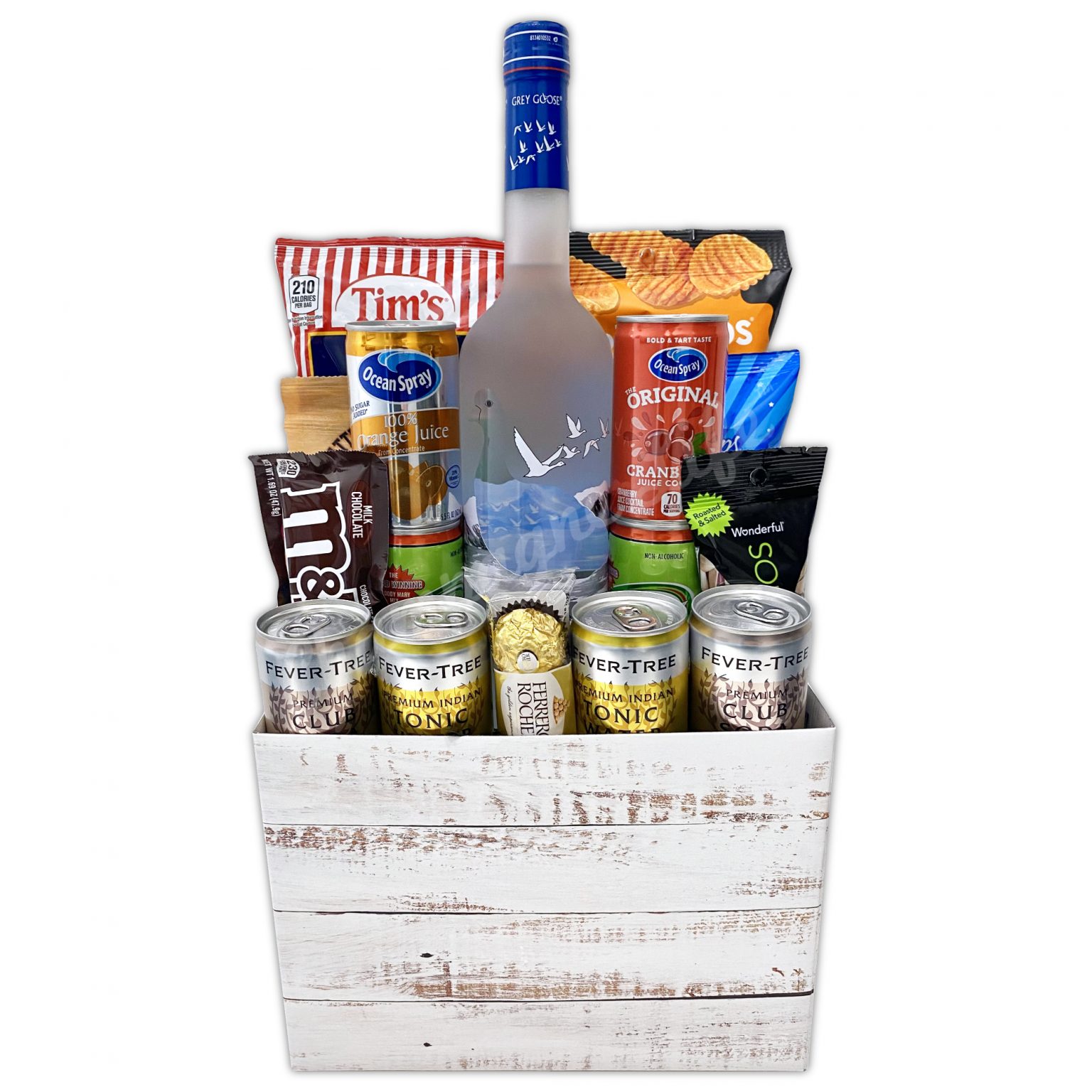 Grey Goose Gift Basket - Champagne Life Gift Baskets