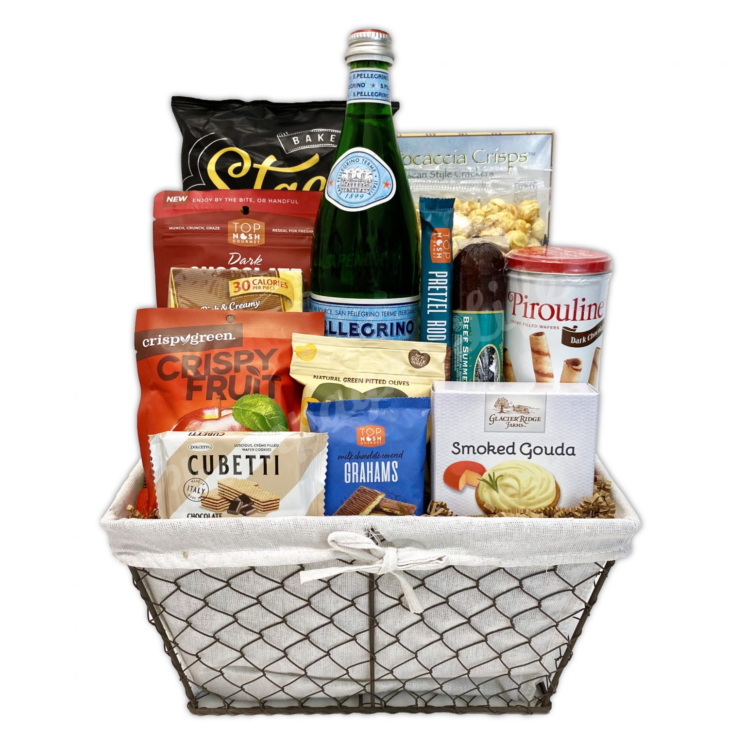 Gourmet Snacks Gift Basket - Champagne Life Gift Baskets
