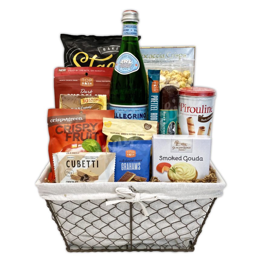 Gourmet Snacks Gift Basket - Champagne Life Gift Baskets