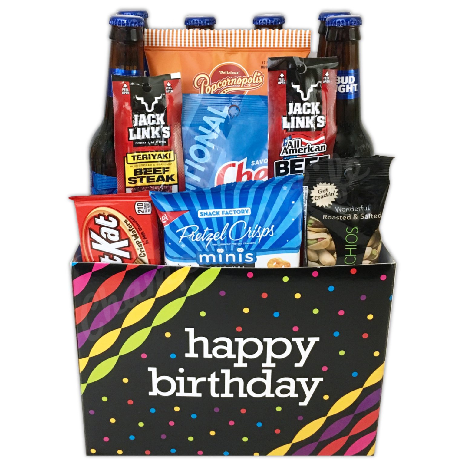 21st Birthday Gift Basket - Champagne Life Gift Baskets