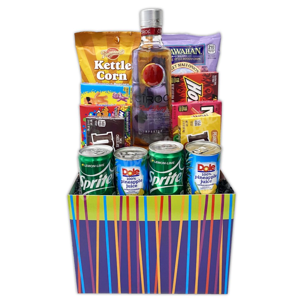 Get Wasted Gift Basket - Champagne Life Gift Baskets