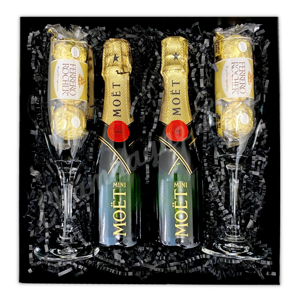 Mimosa & Snacks Gift Basket - Champagne Life Gift Baskets