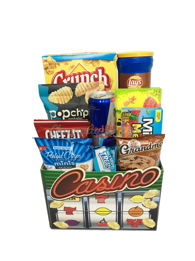 Vegas Junk Food Basket | Champagne Life Gifts