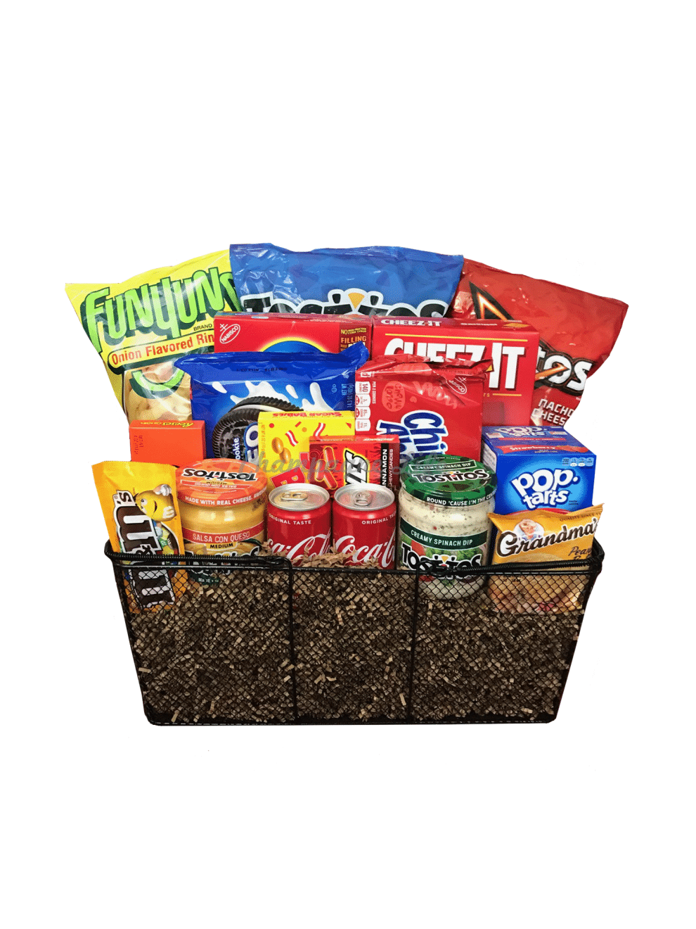 Jumbo Junk Food Gift Basket | Champagne Life Gifts