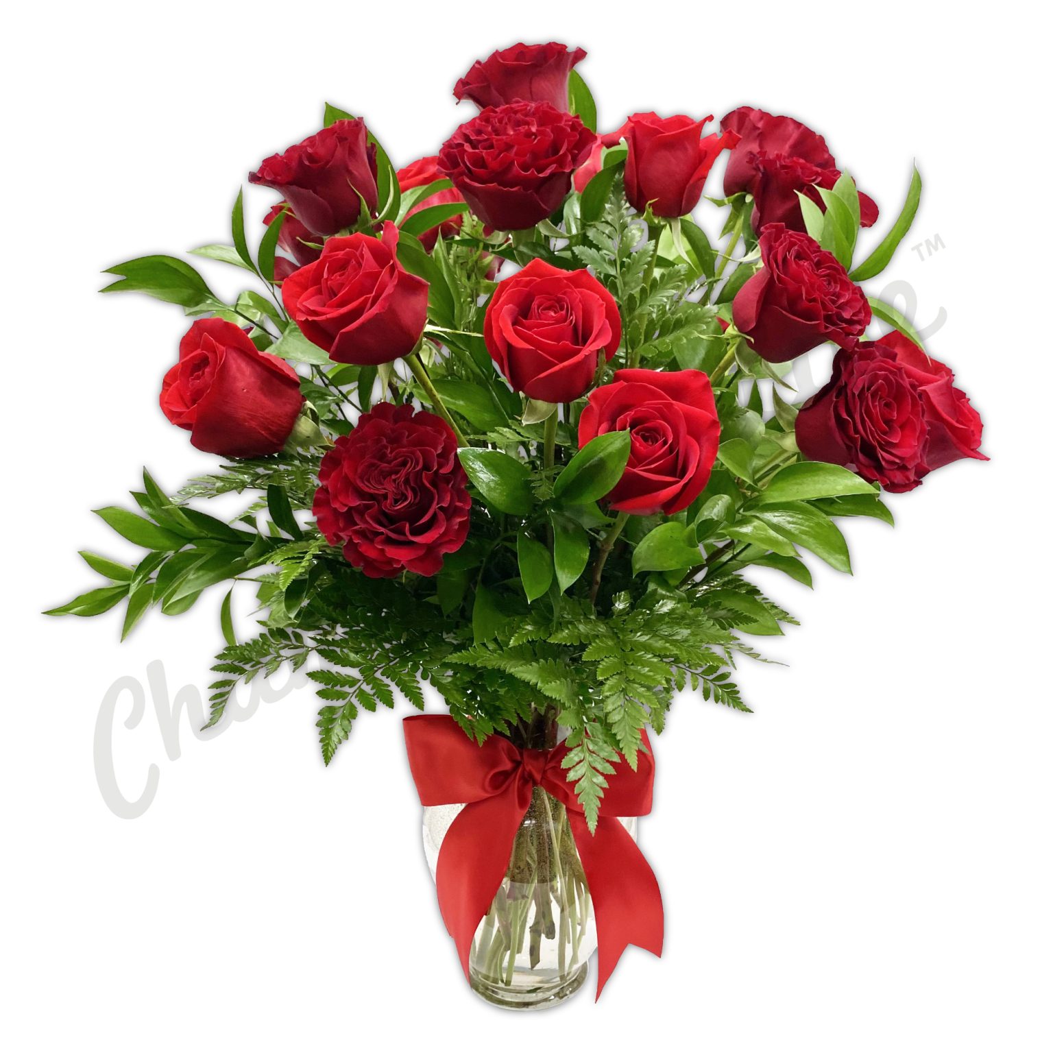 Round Rose Bouquet | Champagne Life Gifts