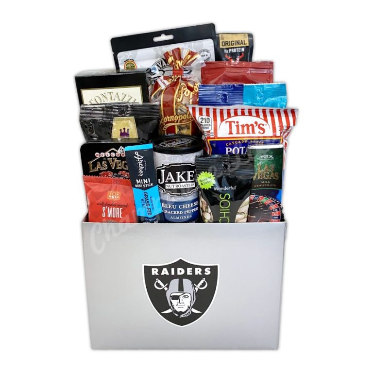 NFL Las Vegas Raiders™ Gift Basket | Champagne Life Gifts