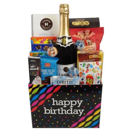Birthday Bubbles Gift Basket | Champagne Life Gifts
