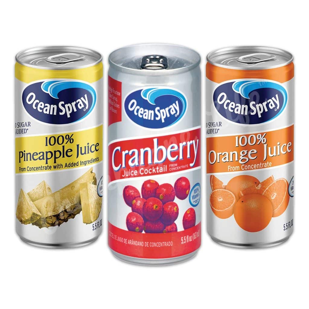 Juice and Soda Cans | Champagne Life Gifts