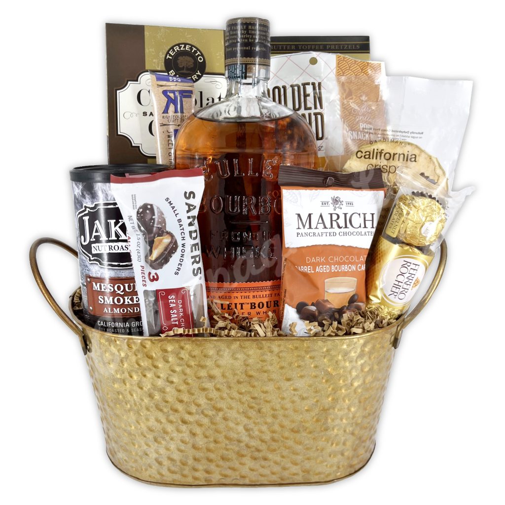 Bulleit Bourbon Gift Basket | Champagne Life Gifts